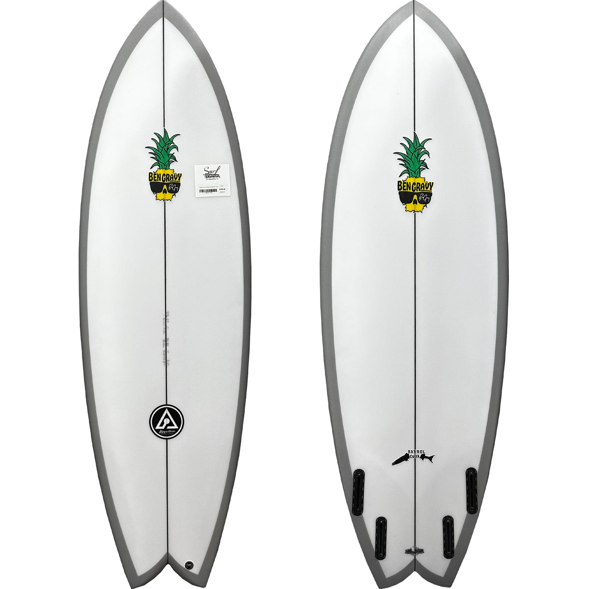 Algorithm Ben Gravy Barrel Cuda Surfboard - Futures - Surf Station Store