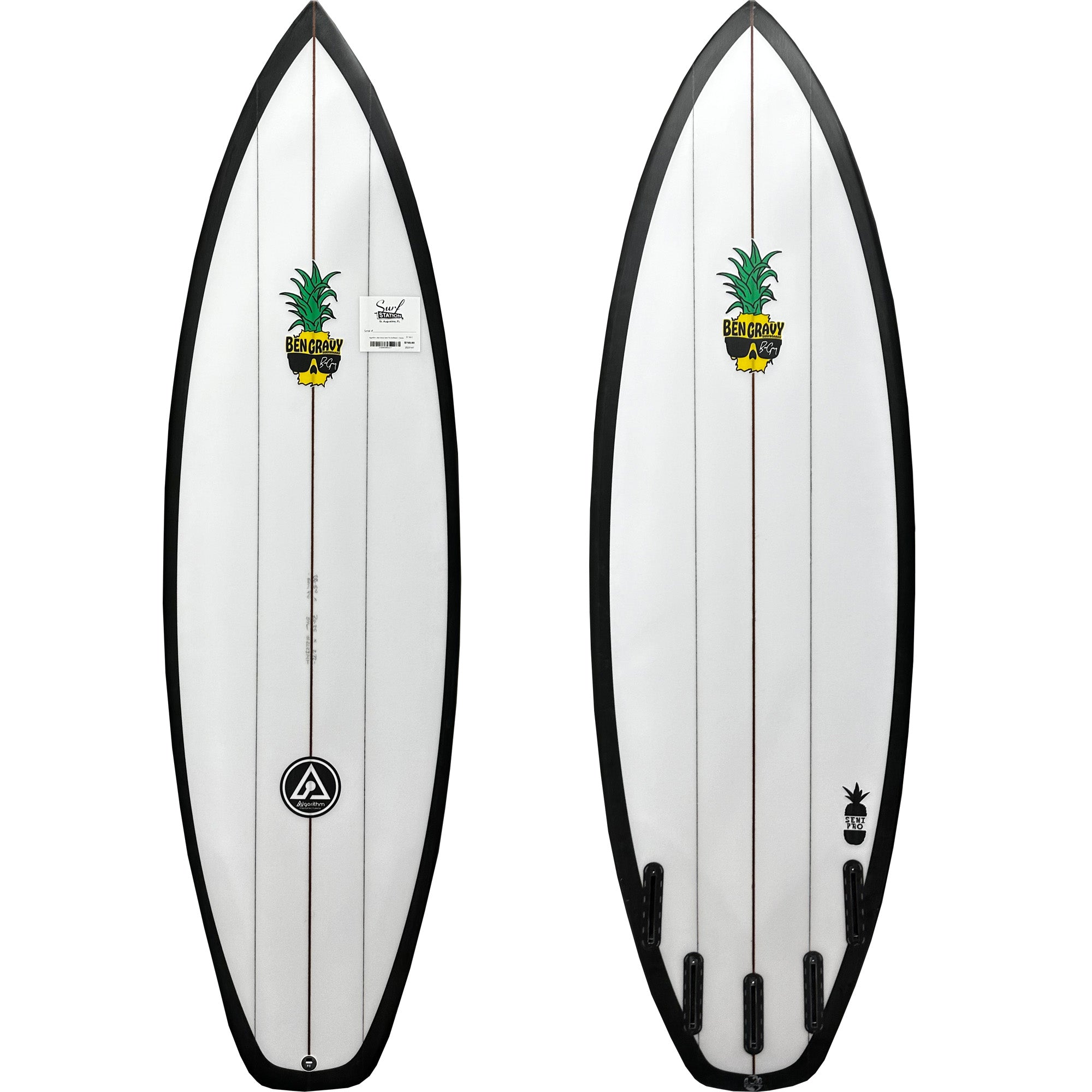 Algorithm Ben Gravy Semi Pro Surfboard - Futures - Surf Station Store