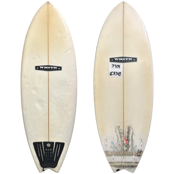 Step Down/Groveler Surfboard Tagged "ken-white" - Surf Station Store