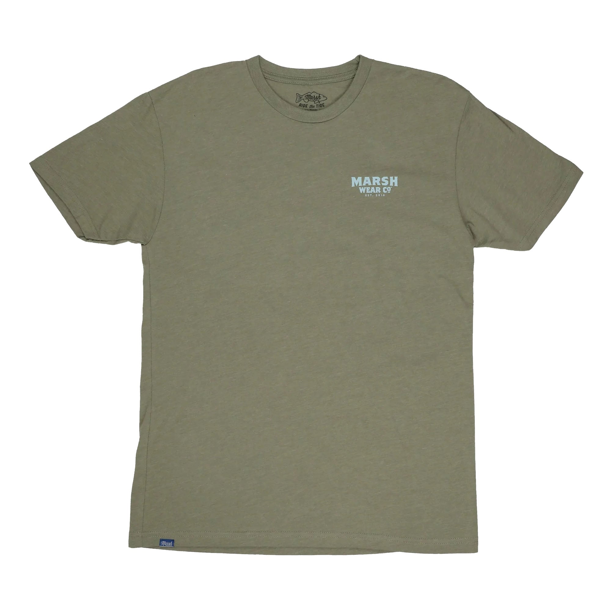 Marsh Wear Coastal Cowboy Men's S/S T-Shirt - Olive - Surf Station Store