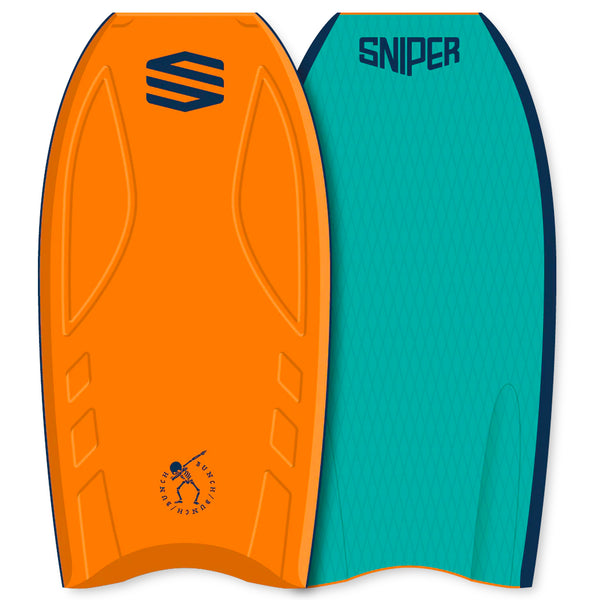 Sniper Bunch 44" Bodyboard - Orange - Surf Station Store
